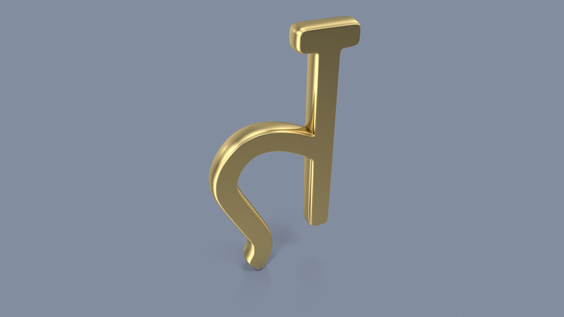 3D Model Saturn Astrological Symbols Gold - TurboSquid 2058762