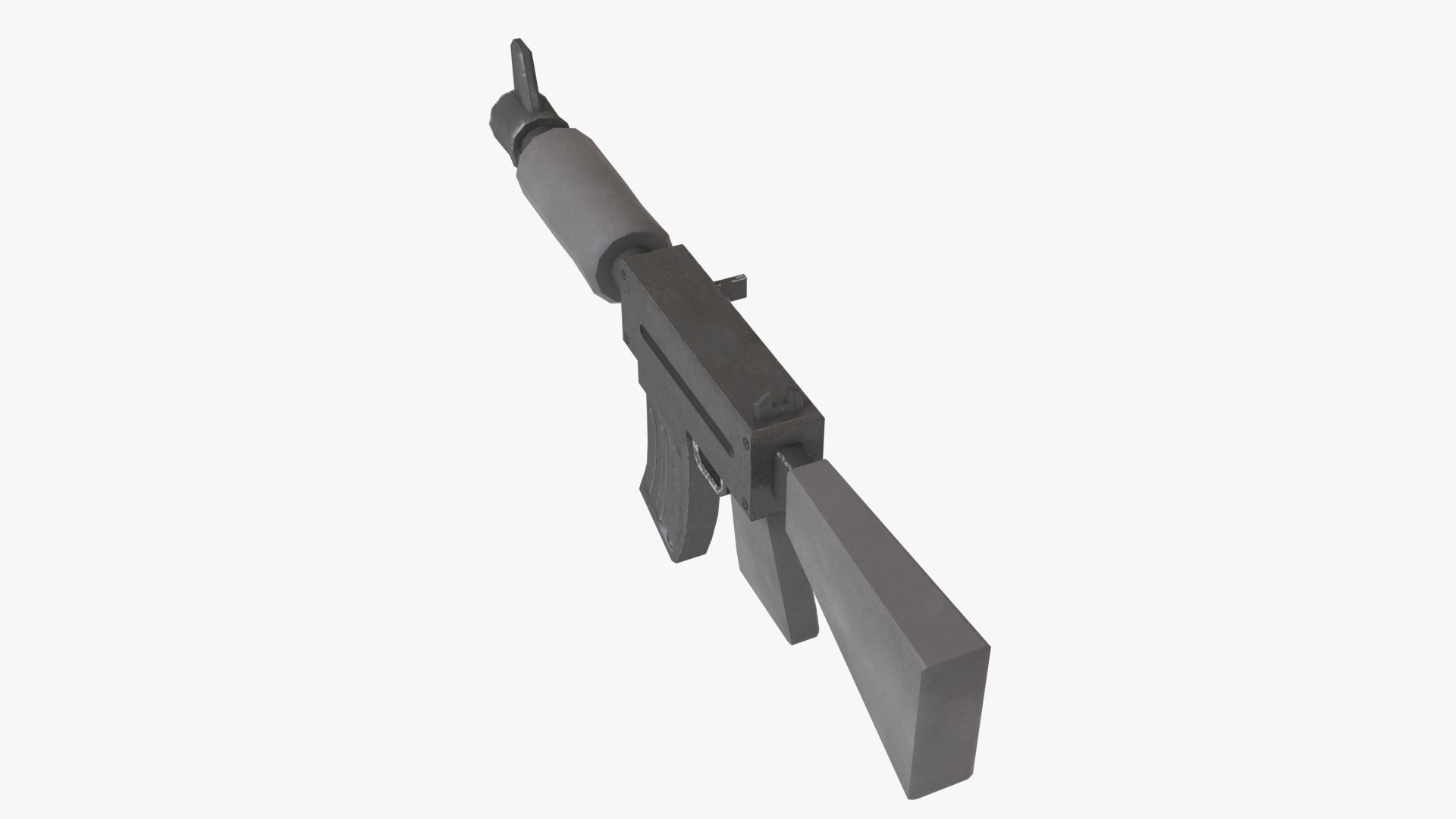 Gun Stylized Machine Model - TurboSquid 1586684