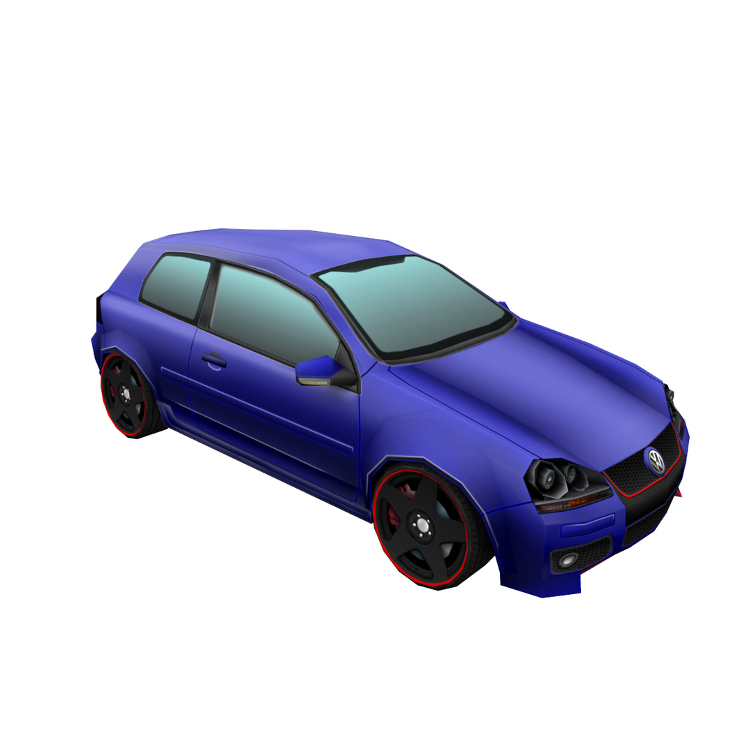 3d Volkswagen Golf V Model