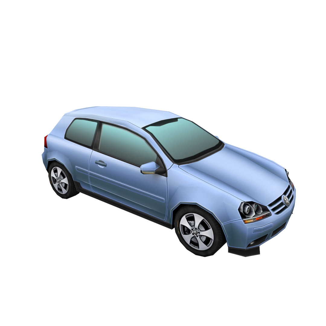 3d Volkswagen Golf V Model