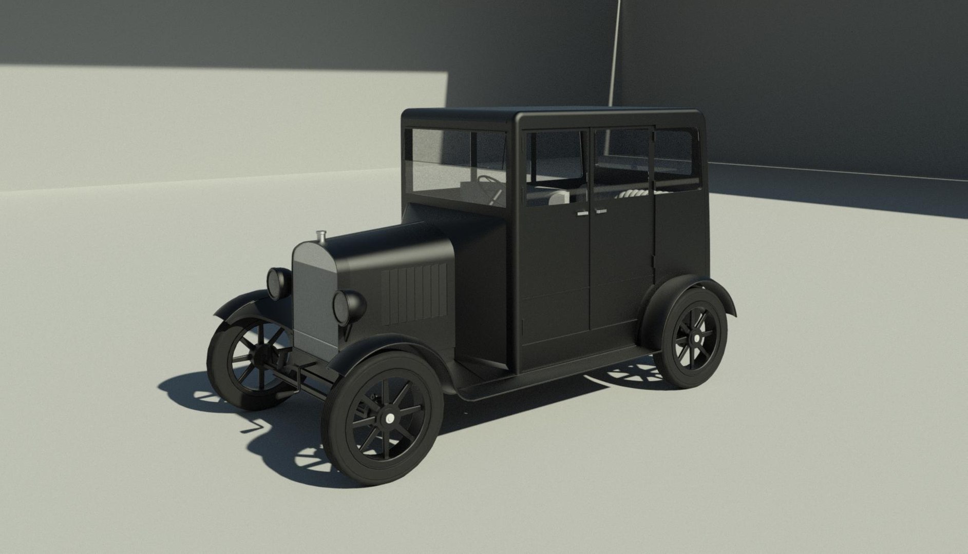 3D Vintage Car - 1923 Model - TurboSquid 1983678