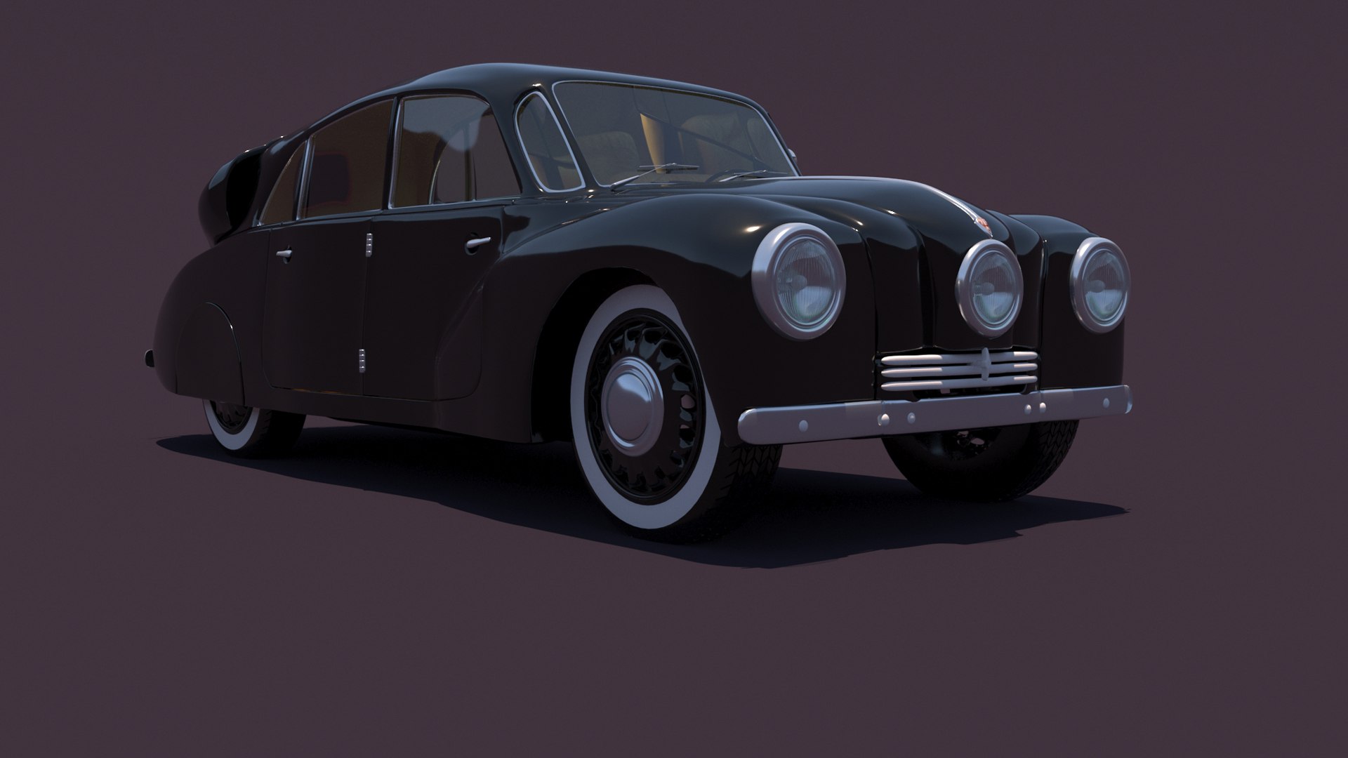 3D Model Tatra 87 - TurboSquid 1328810