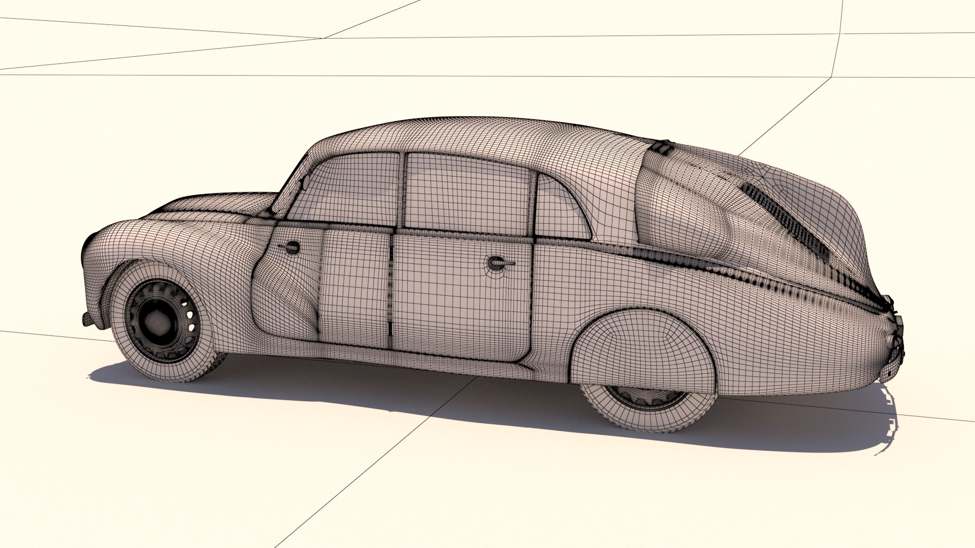 3D Model Tatra 87 - TurboSquid 1328810