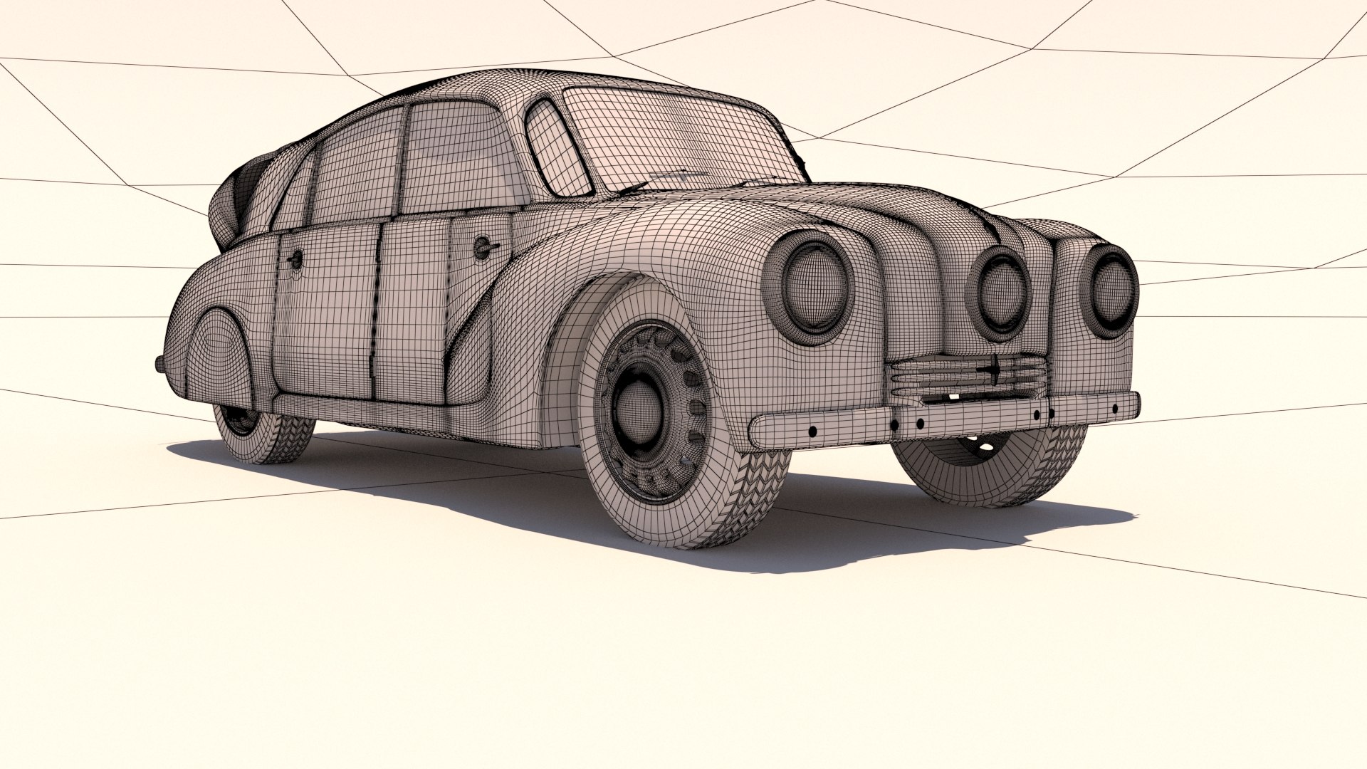 3D Model Tatra 87 - TurboSquid 1328810