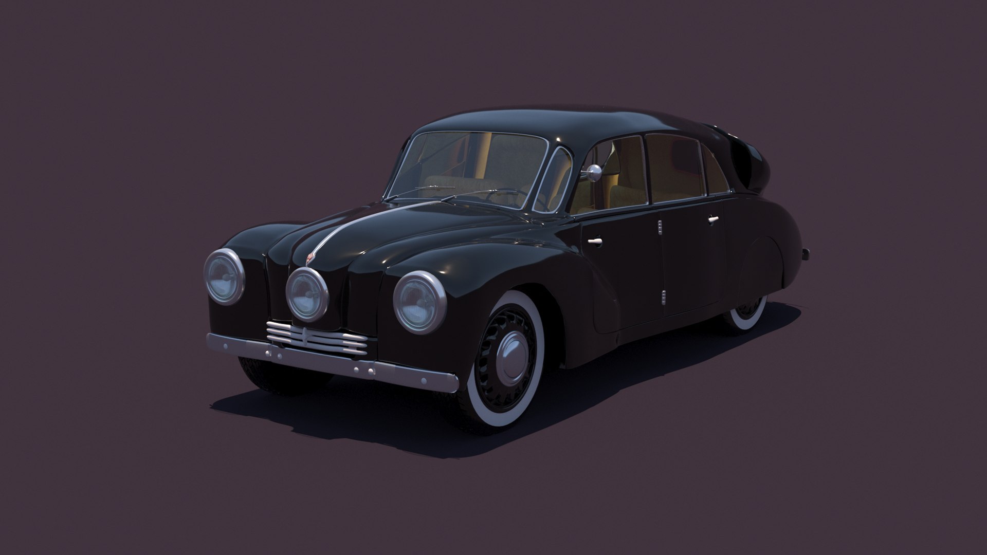 3D Model Tatra 87 - TurboSquid 1328810
