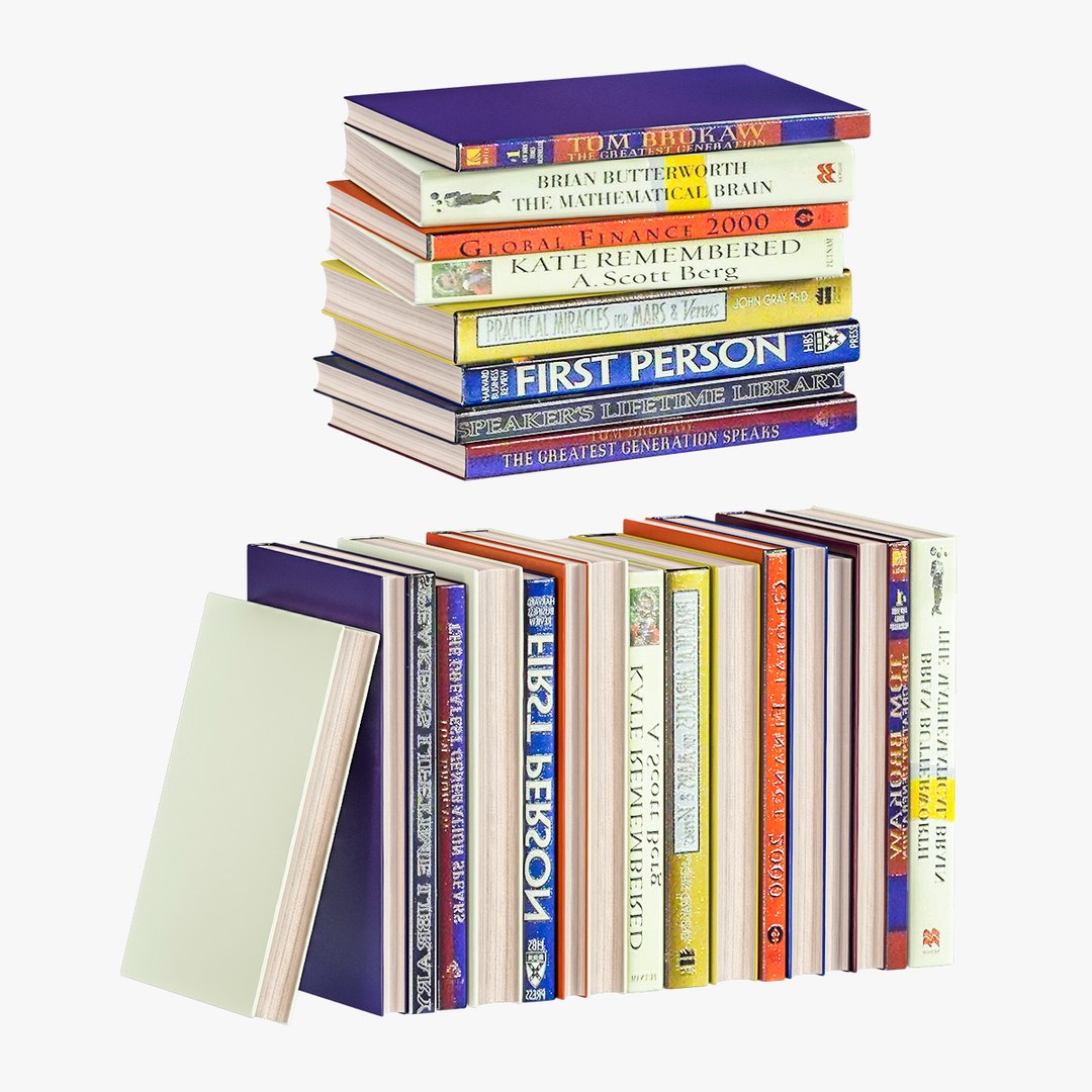 3D Literature Architectural Books Model - TurboSquid 1453689