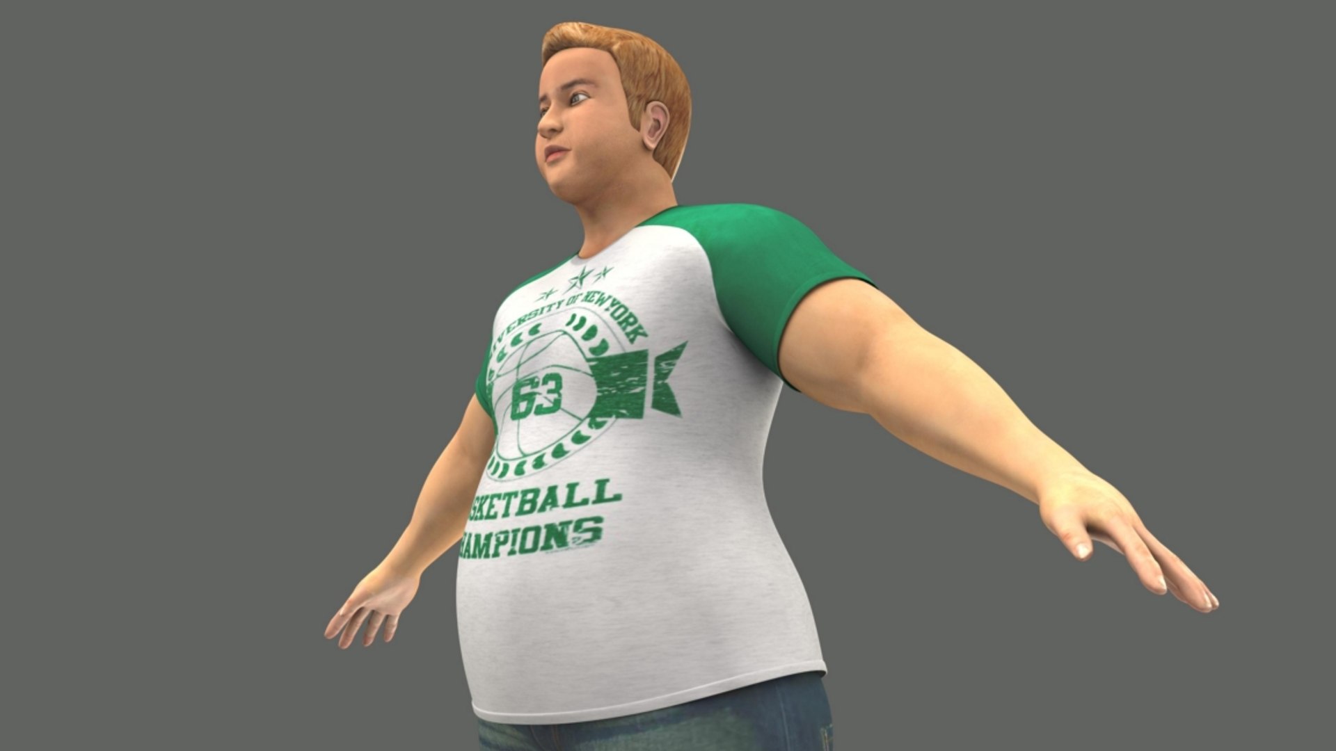 3D Body Fat Health - TurboSquid 1262999