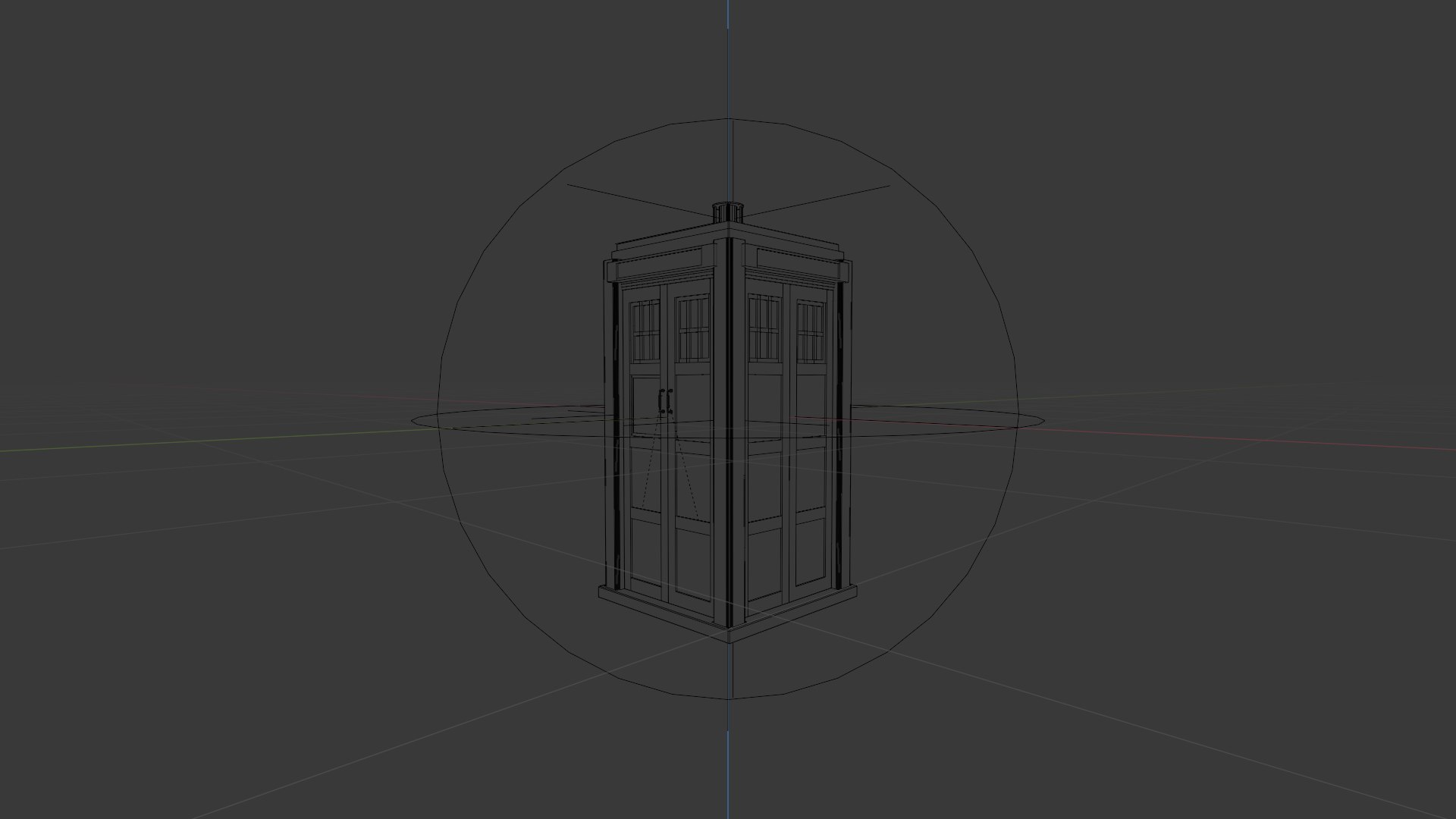 3D Model DOCTOR WHO - WILLIAM HARTNELL TARDIS - Rogue Film Productions ...