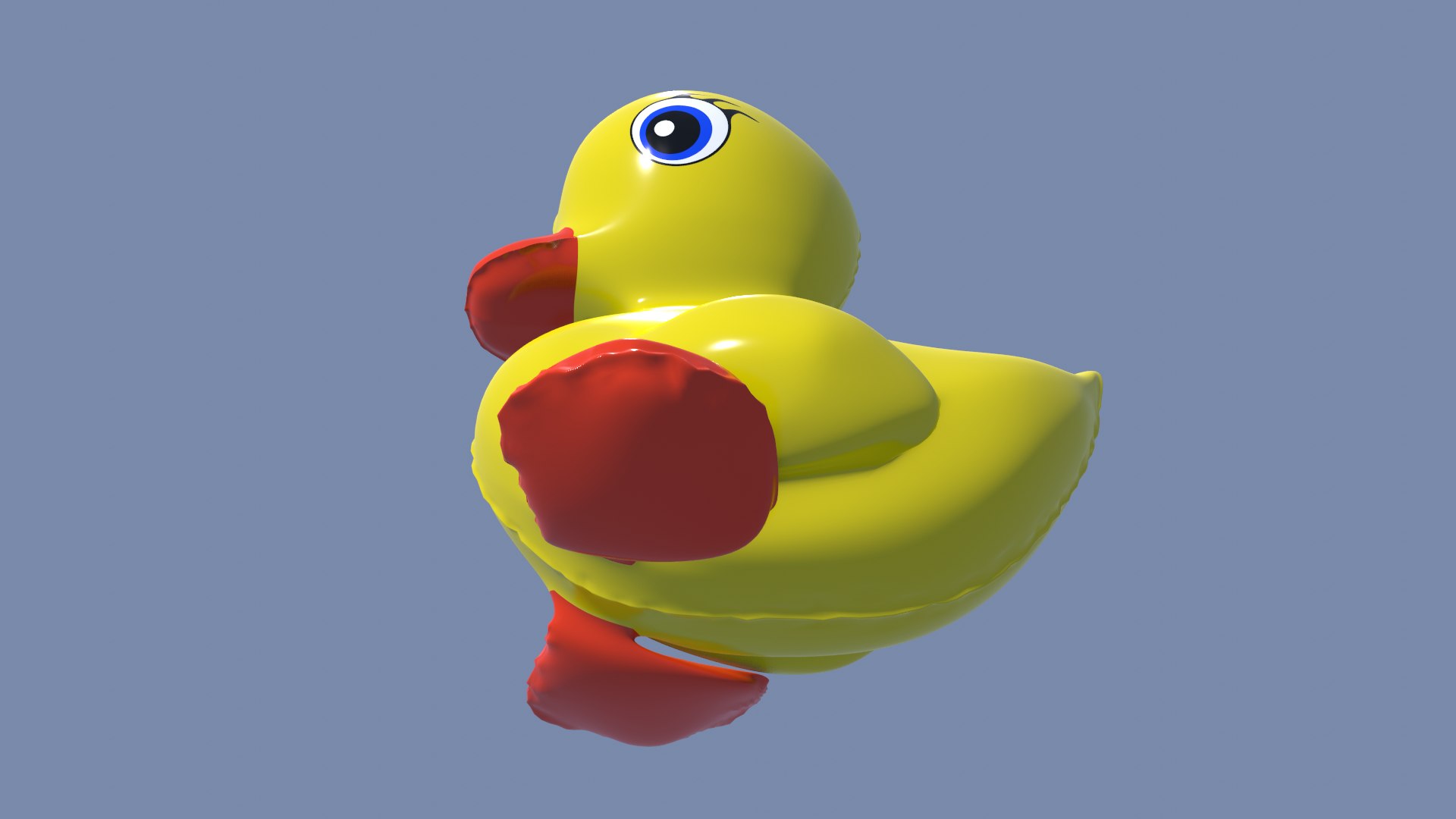 Inflatable Duck Toy 3D model - TurboSquid 2076036