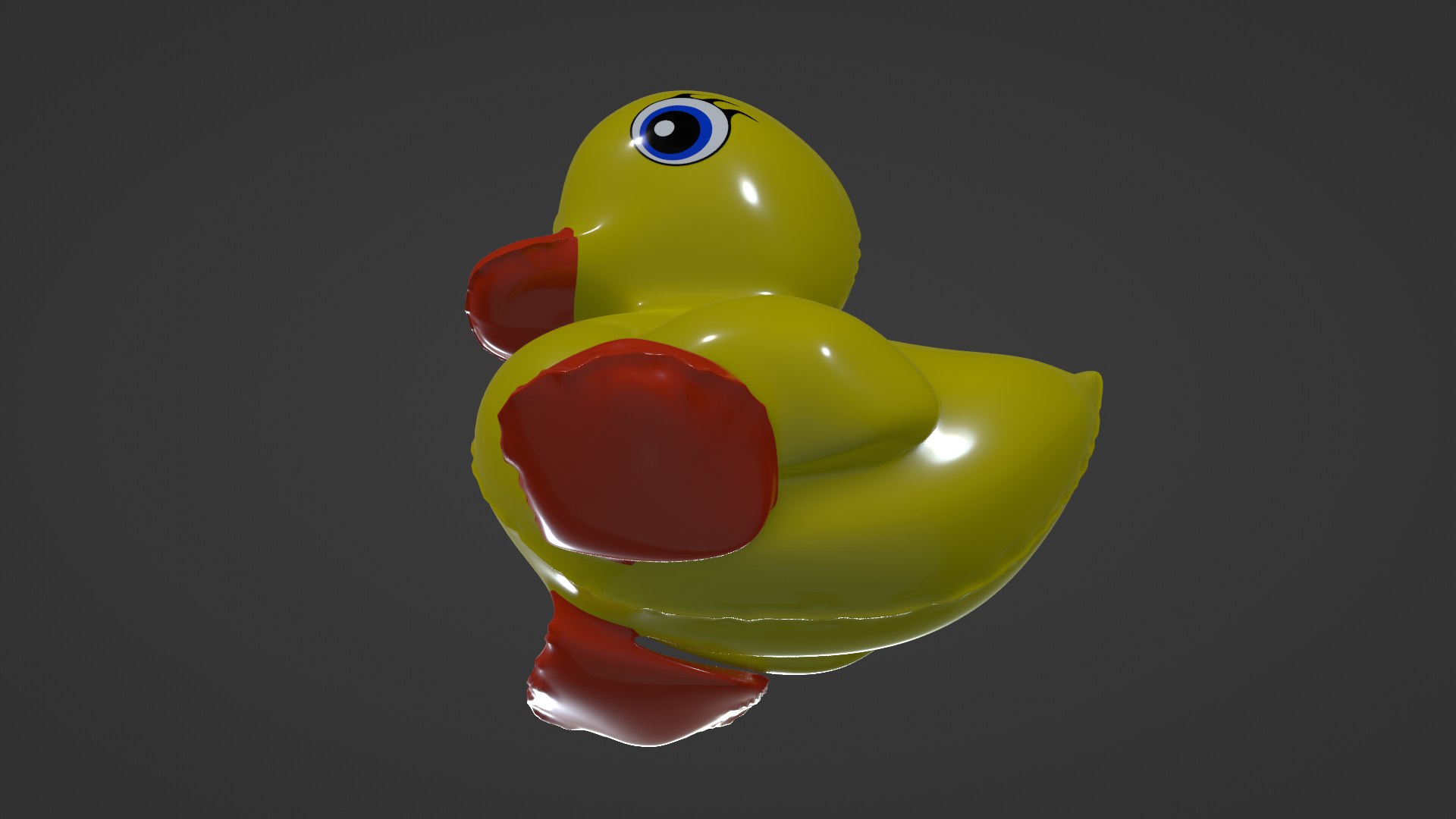 Inflatable Duck Toy 3D model - TurboSquid 2076036