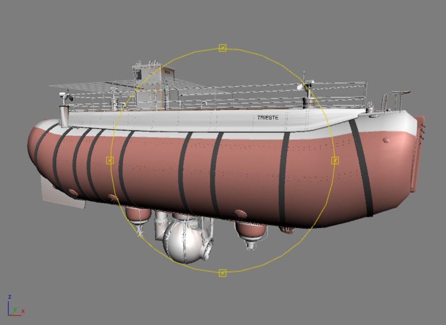 rov dsv 3d model