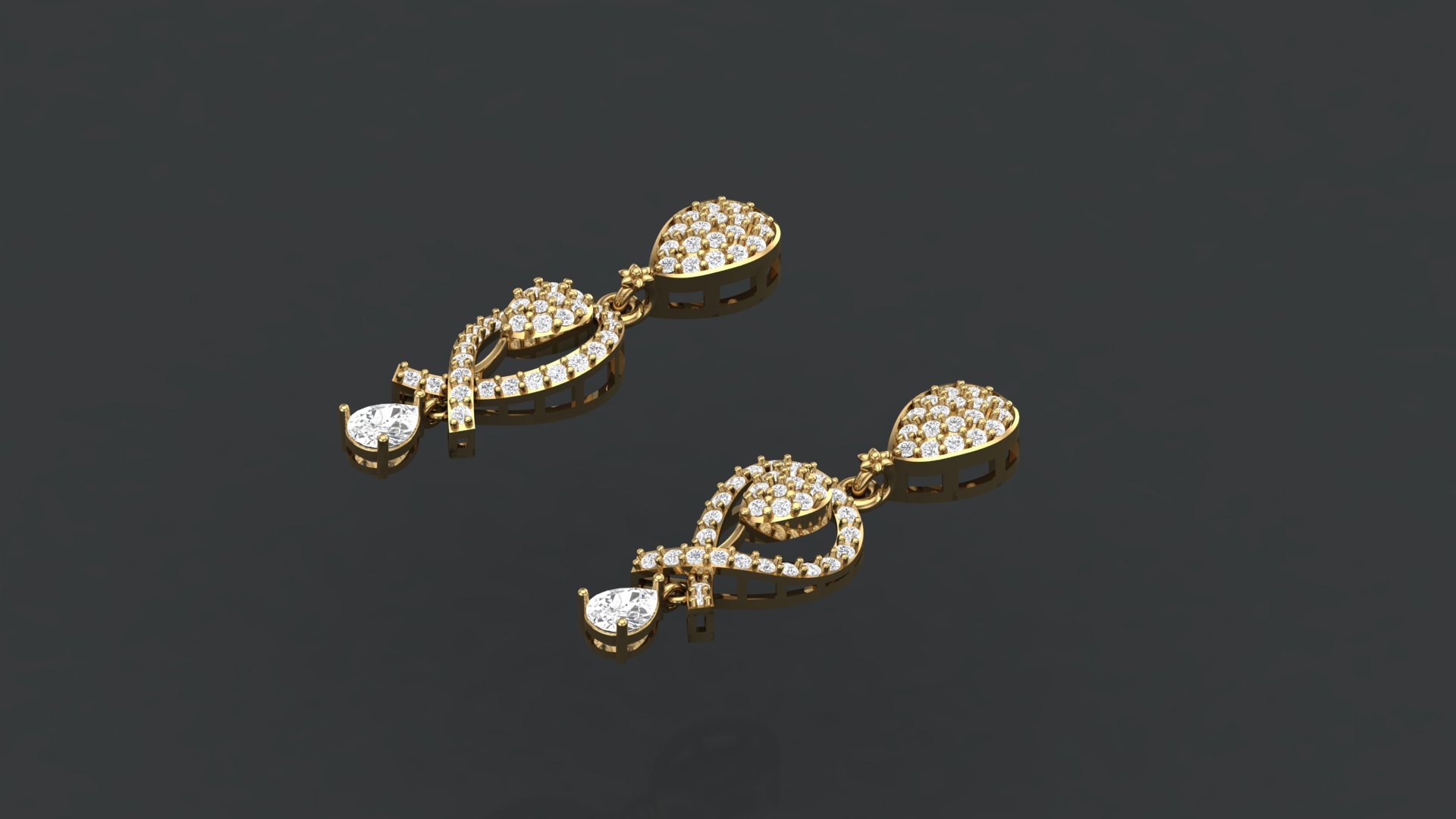 3D Earing - TurboSquid 2178671