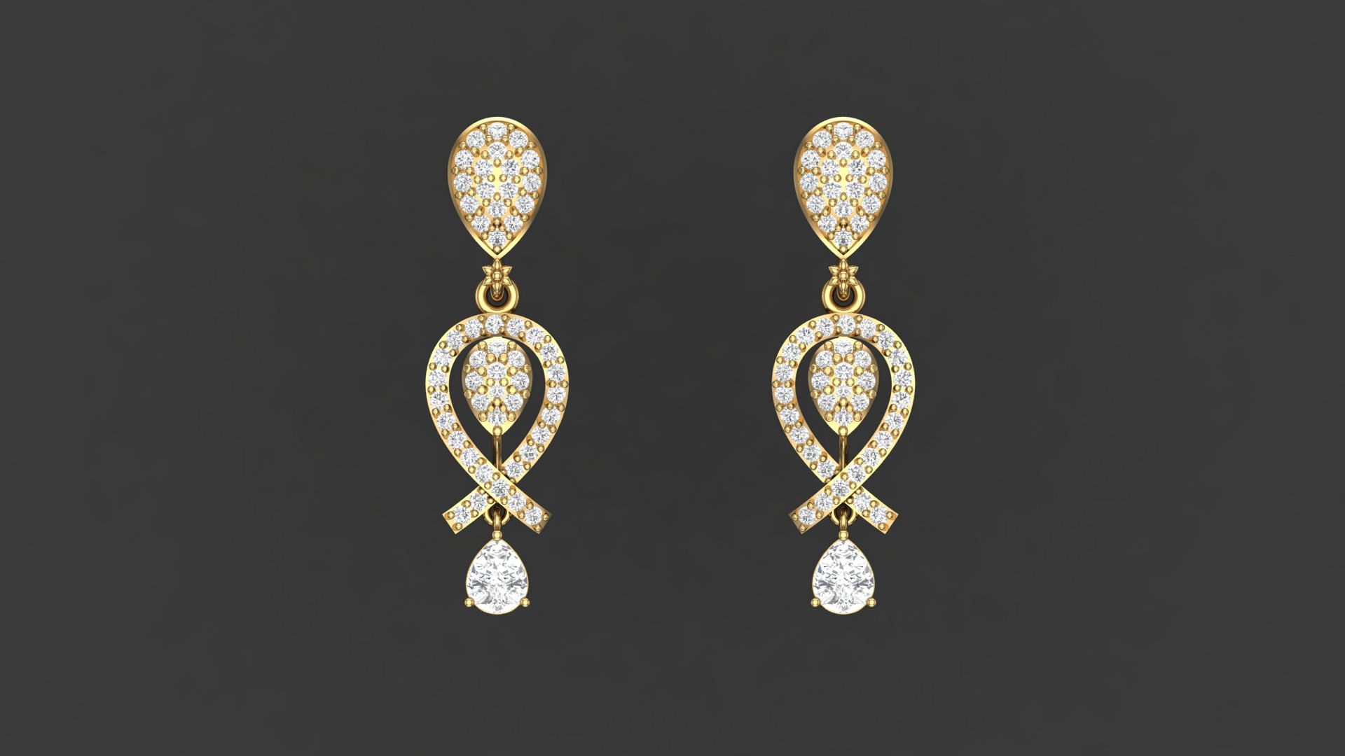 3D Earing - TurboSquid 2178671