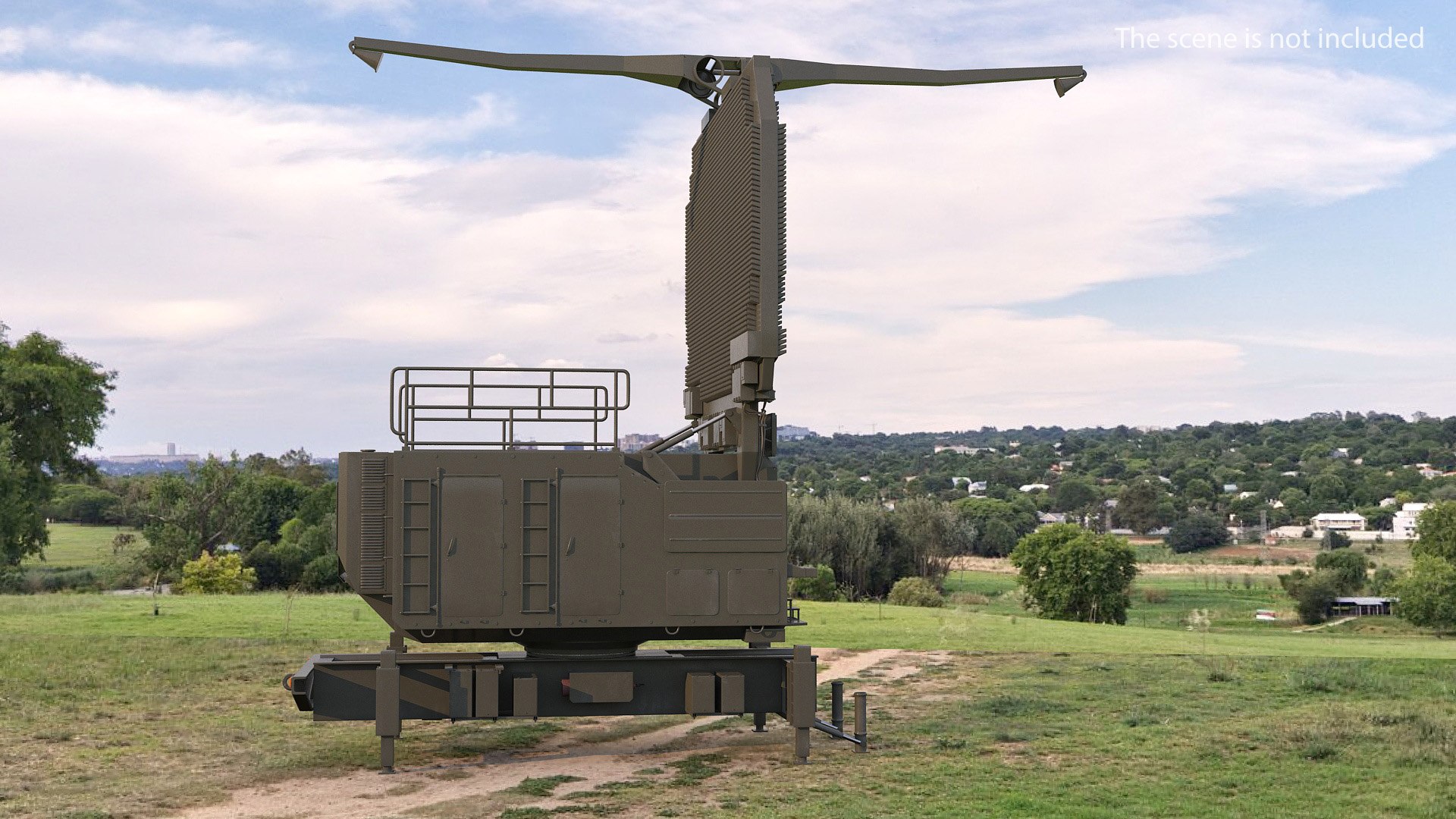 3D Big Bird 64n6 Radar - TurboSquid 1650679