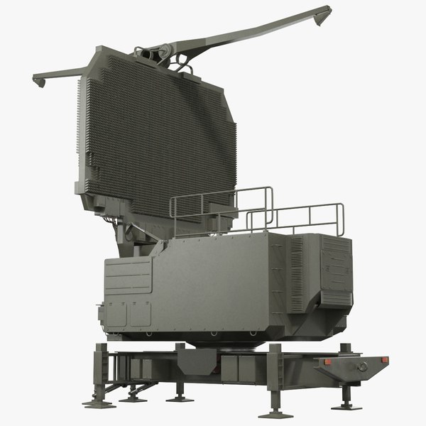 modelo 3d Radar Big Bird 64N6 Verde - TurboSquid 1650679