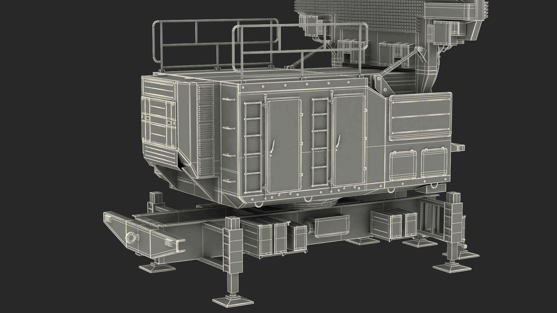 3D Big Bird 64n6 Radar - TurboSquid 1650679