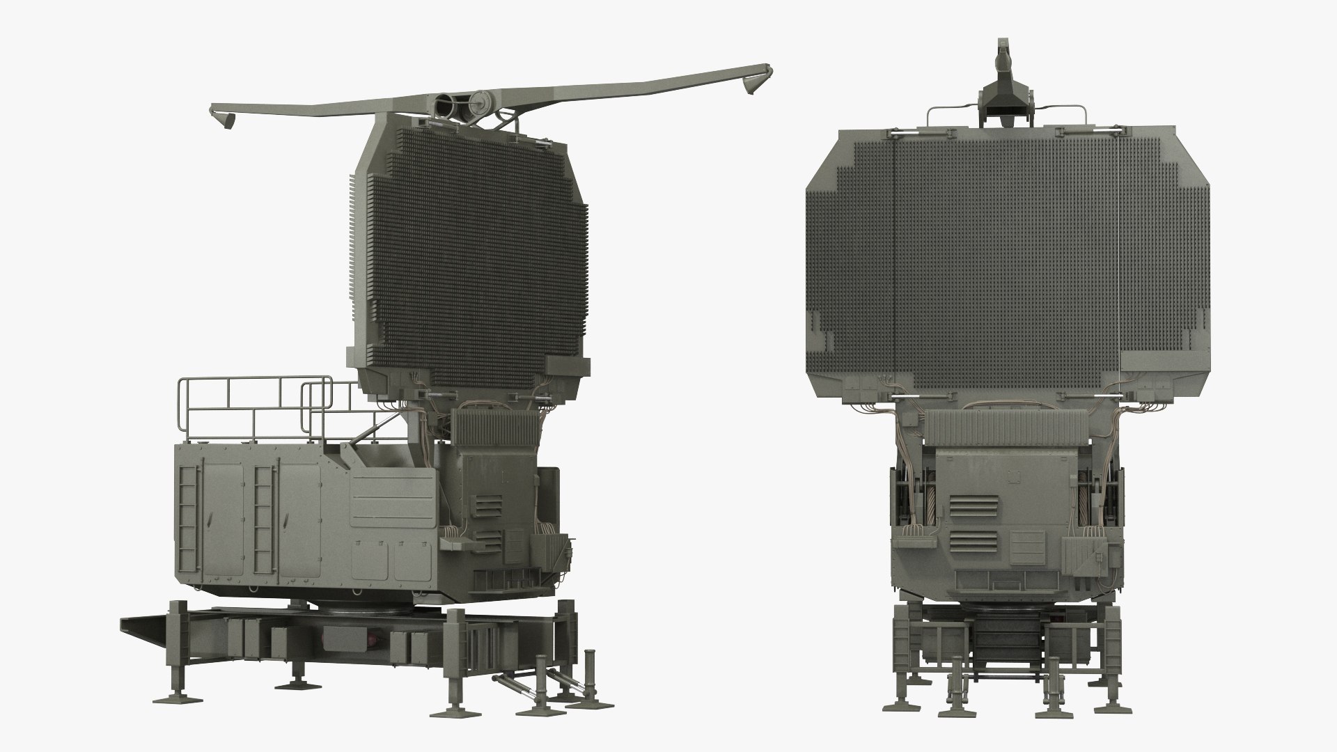 3D Big Bird 64n6 Radar - TurboSquid 1650679