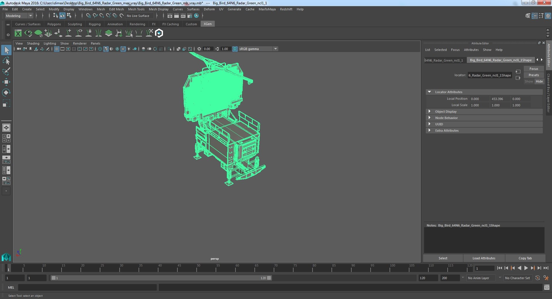 3D Big Bird 64n6 Radar - TurboSquid 1650679