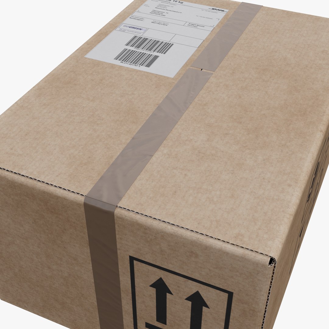 3D Parcel Cardboard Rigged - TurboSquid 2344994