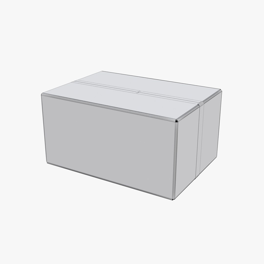 3D Parcel Cardboard Rigged - TurboSquid 2344994
