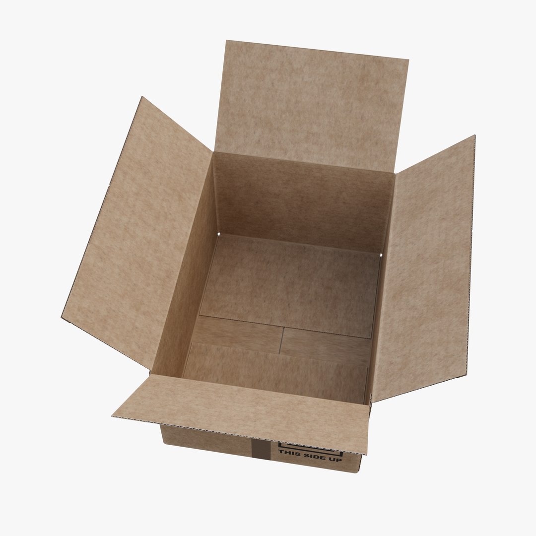 3D Parcel Cardboard Rigged - TurboSquid 2344994