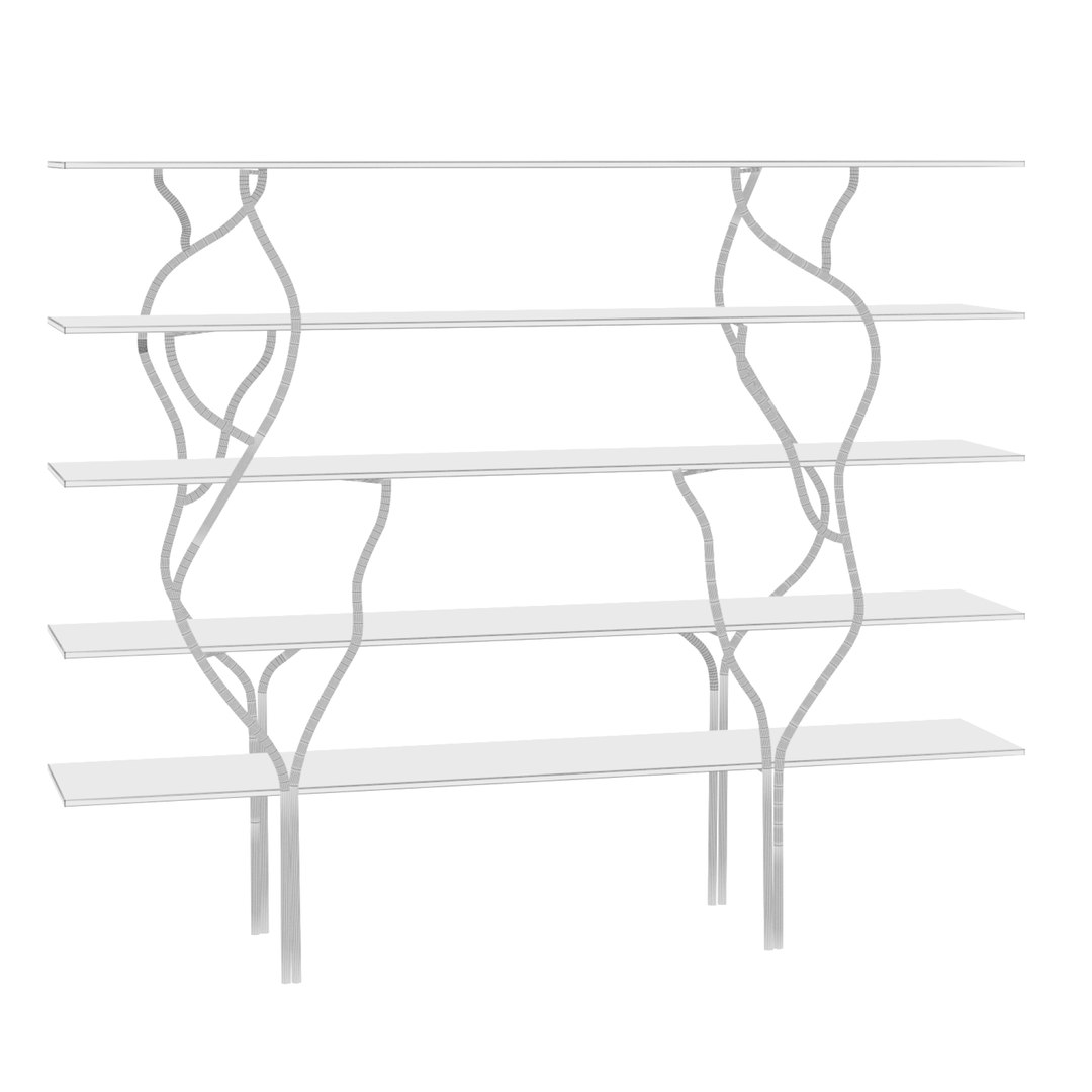 Bookcase Tree By Cantori Designer Daniel Rode 3D Model - TurboSquid 2305376