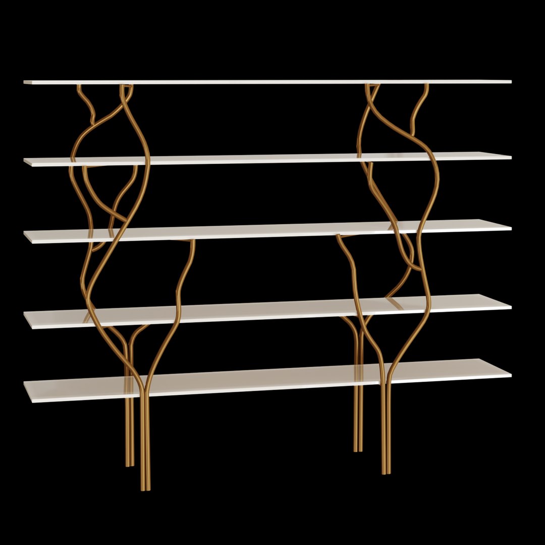 Bookcase Tree By Cantori Designer Daniel Rode 3D Model - TurboSquid 2305376