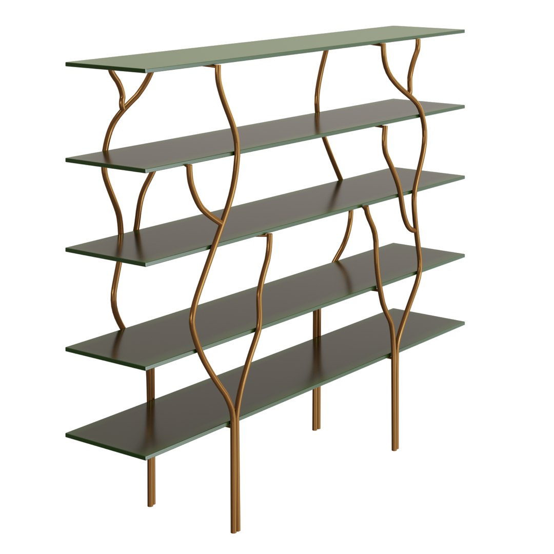 Bookcase Tree By Cantori Designer Daniel Rode 3D Model - TurboSquid 2305376
