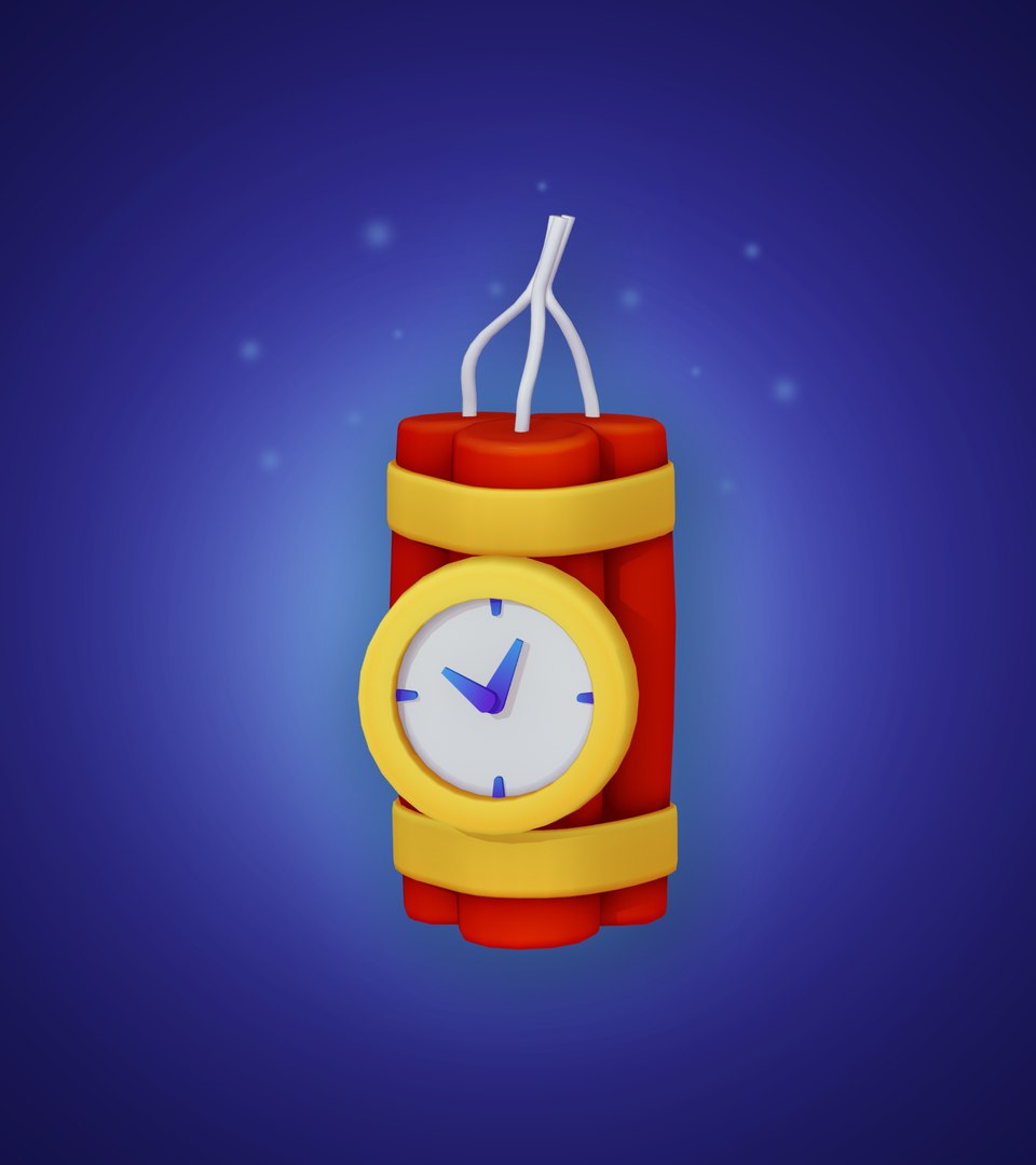 3D Stylized Bomb Assets - TurboSquid 2316580