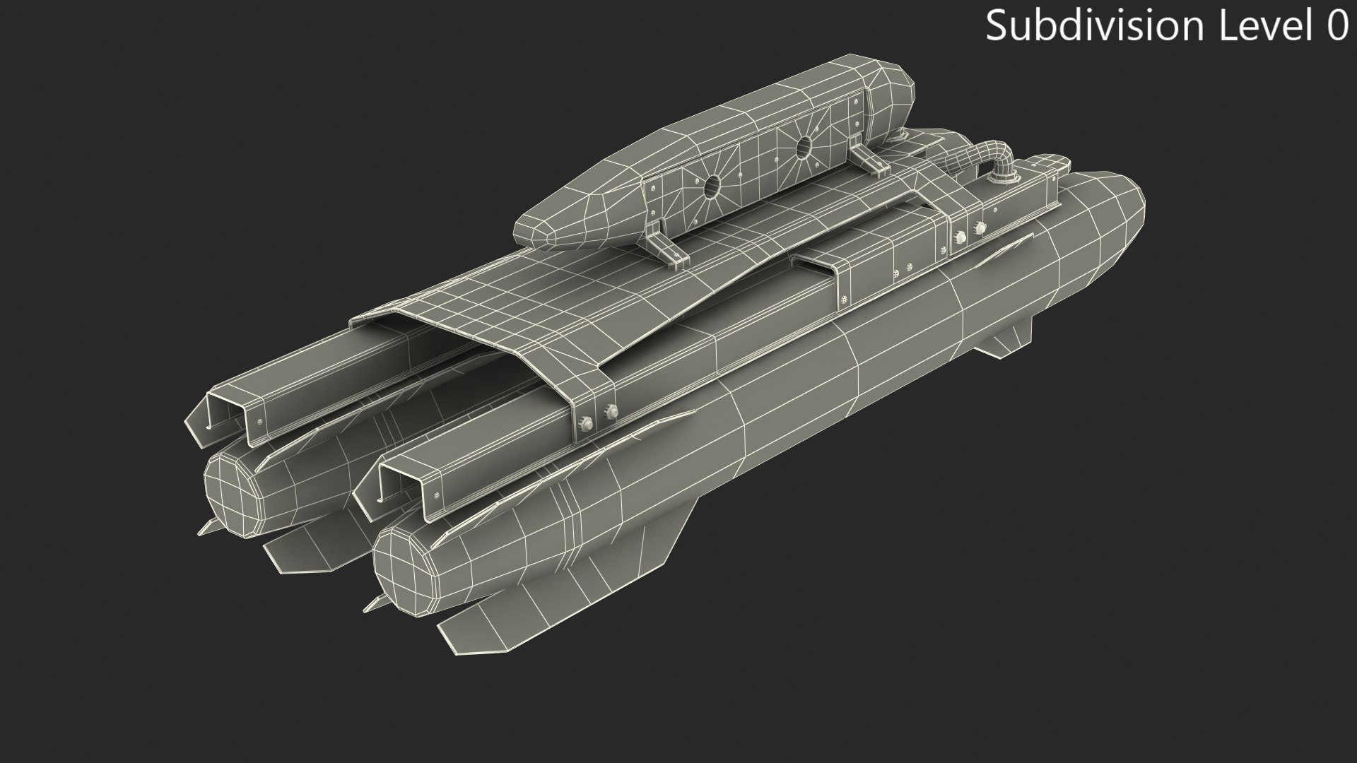 Rocket Pods 3D Model - TurboSquid 1624488