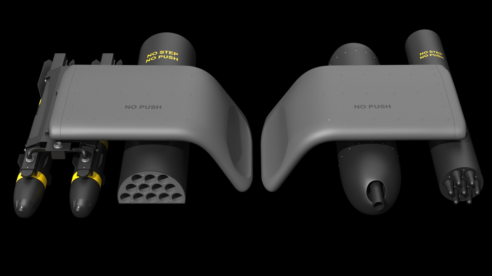 Rocket Pods 3D Model - TurboSquid 1624488