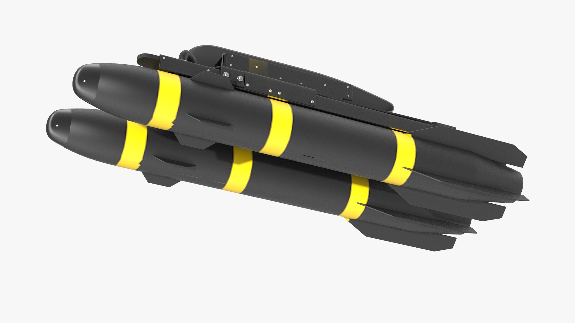 Rocket Pods 3D Model - TurboSquid 1624488