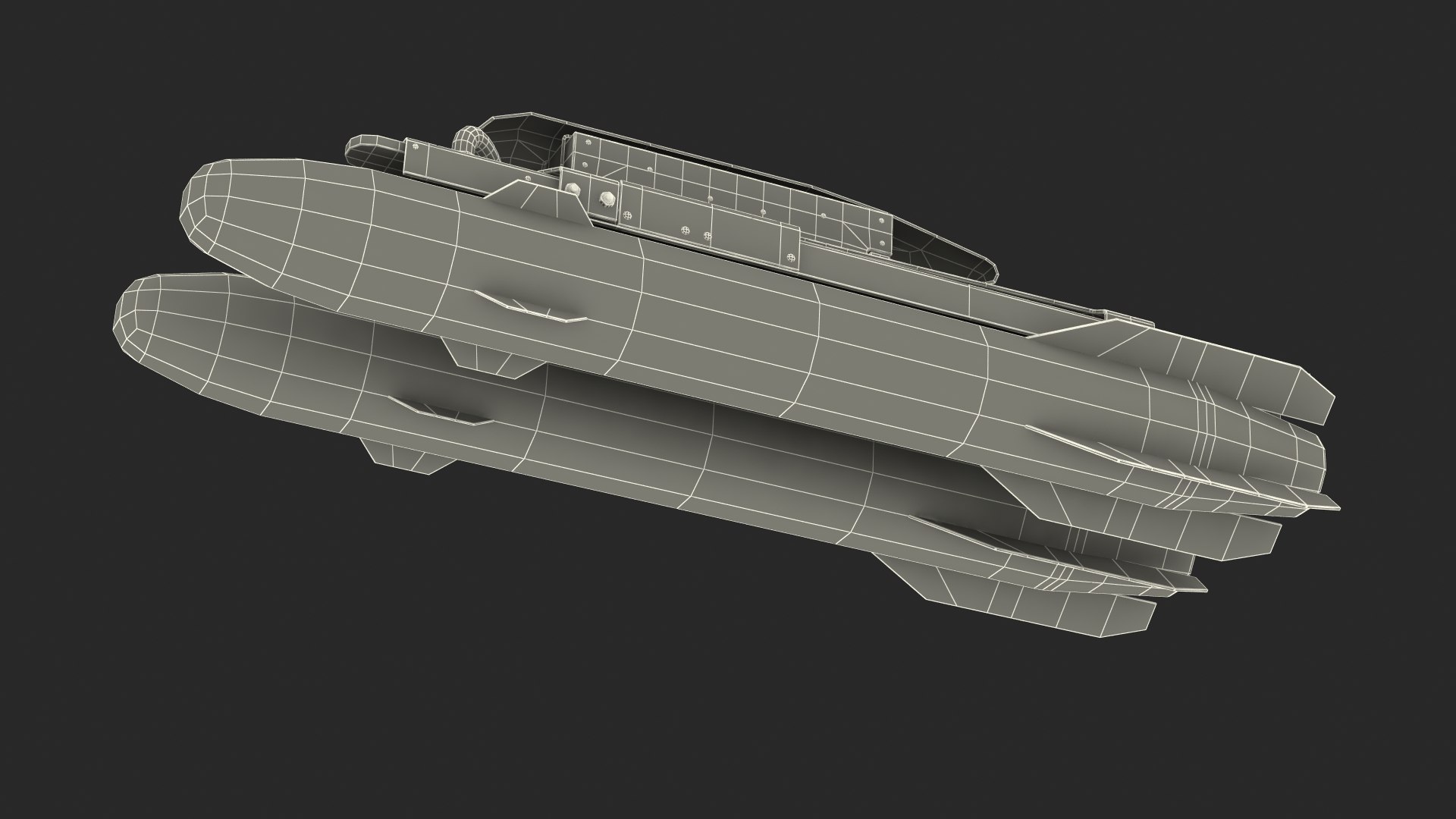 Rocket Pods 3D Model - TurboSquid 1624488