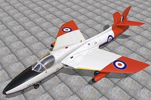 3D Hawker Hunter Models - Browse & Download Formats - TurboSquid