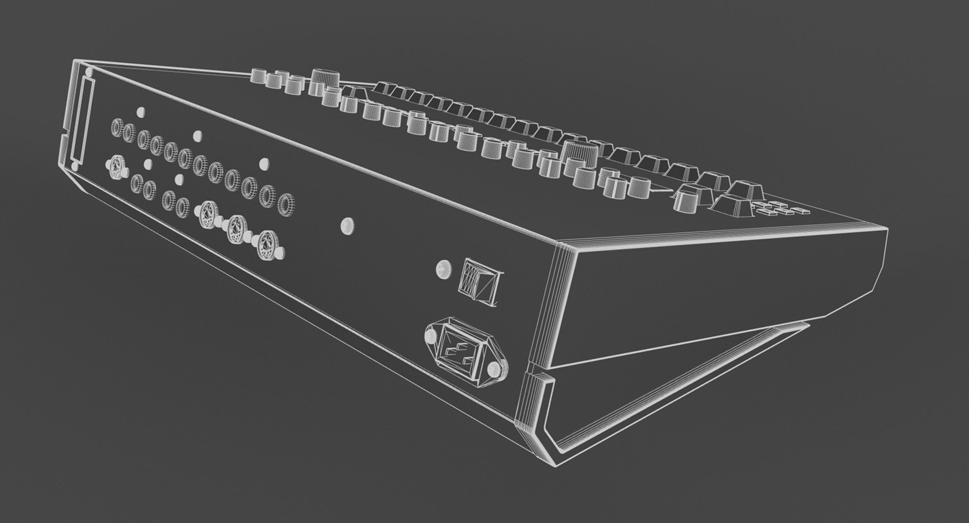 3d Roland Tr-909 Model