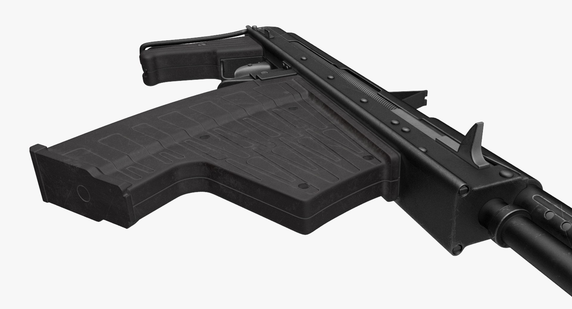 3d model underwater rifle aps