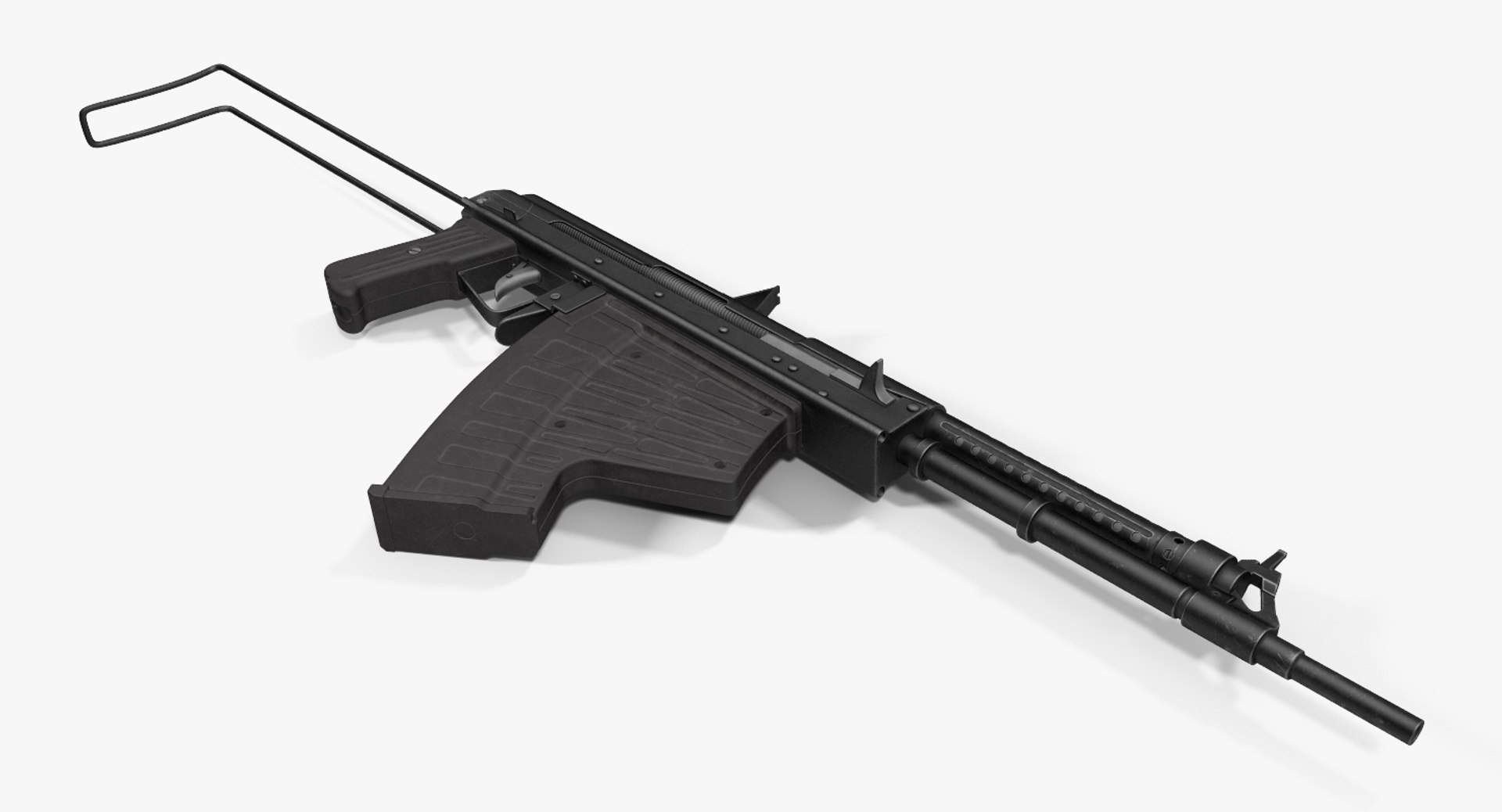 3d model underwater rifle aps