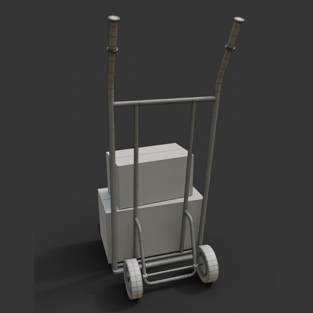 Trolley 3D model - TurboSquid 1978979