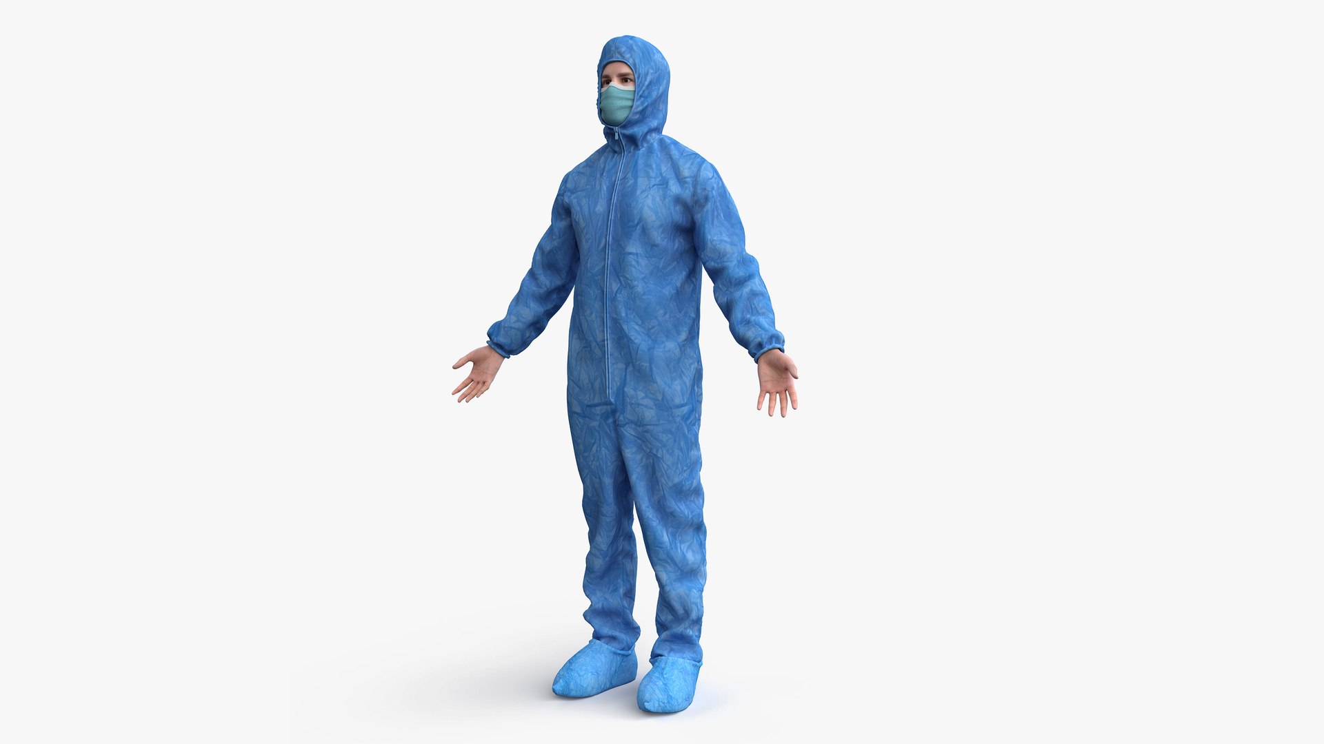 Male Full Protection Model - TurboSquid 1950252