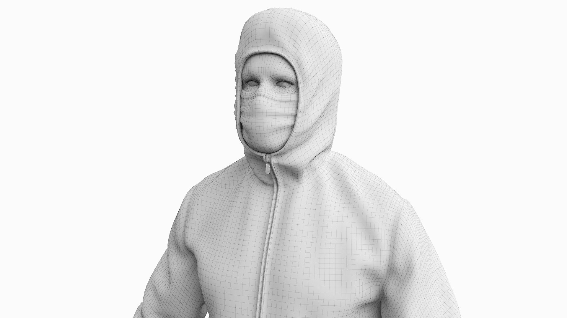Male Full Protection Model - TurboSquid 1950252