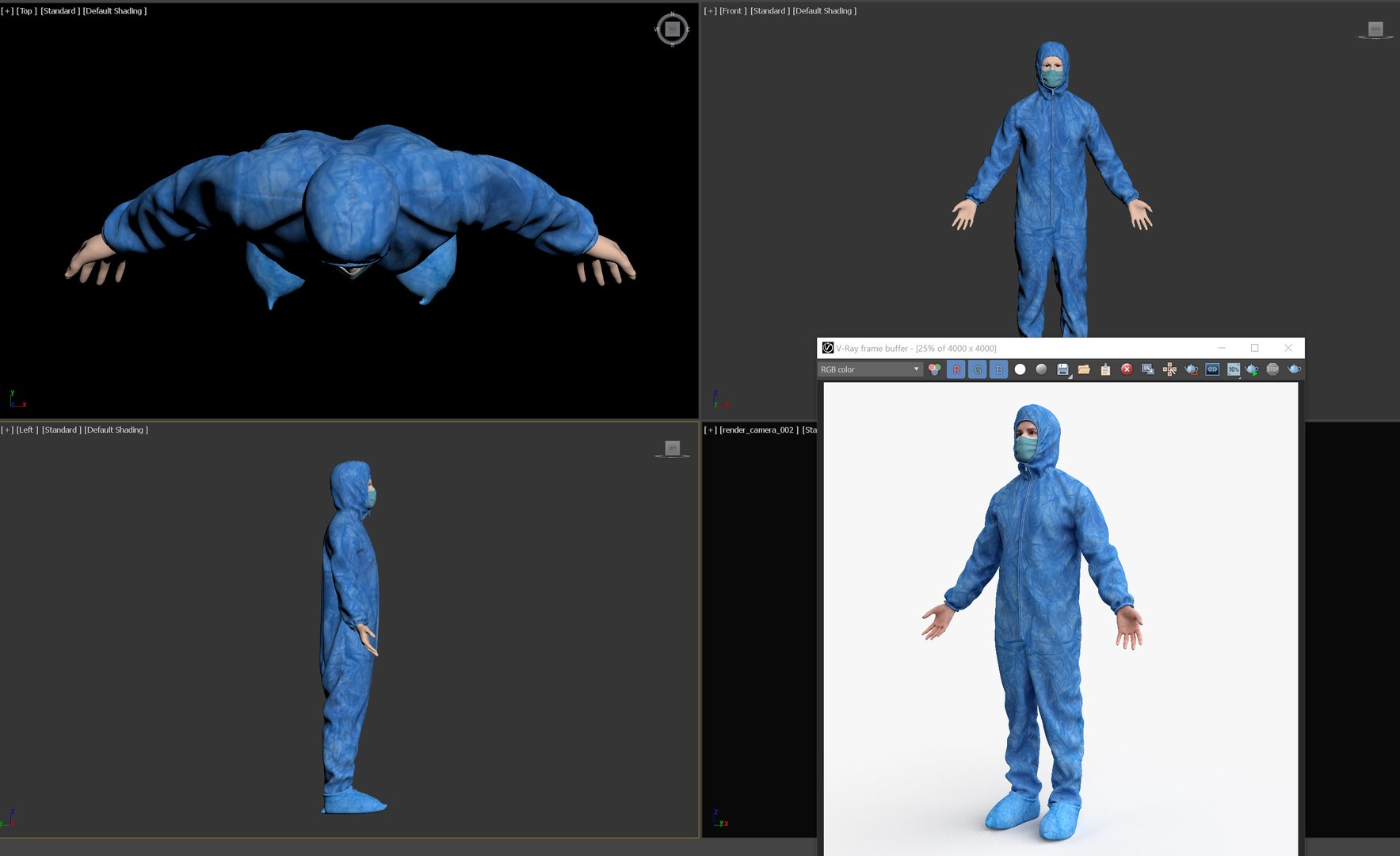 Male Full Protection Model - TurboSquid 1950252