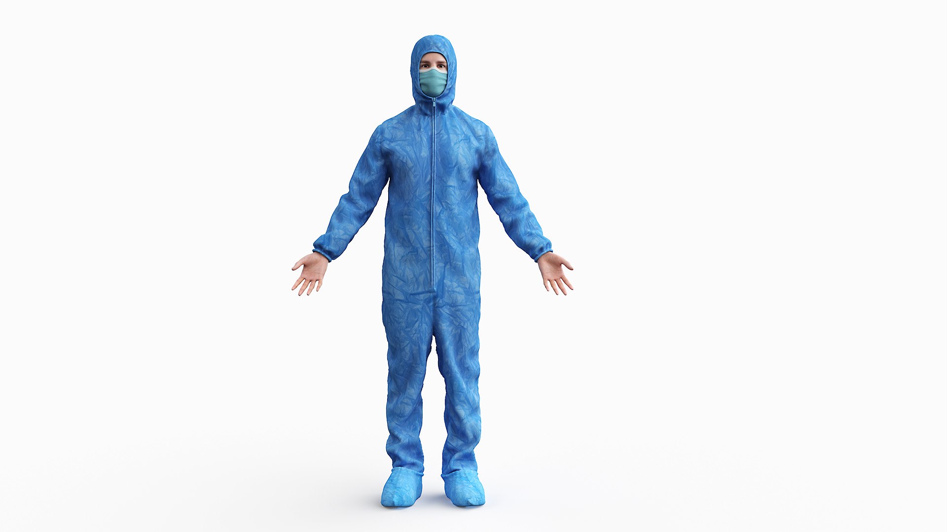 Male Full Protection Model - TurboSquid 1950252