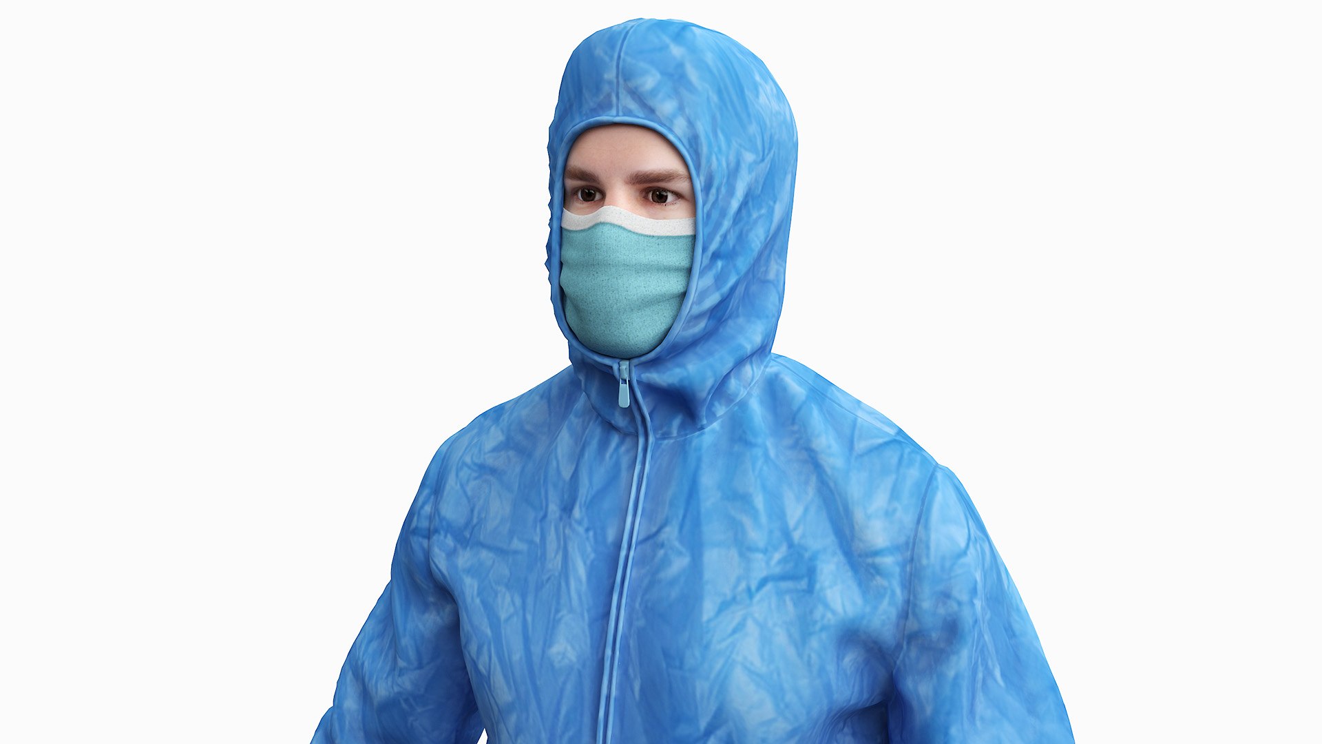 Male Full Protection Model - TurboSquid 1950252