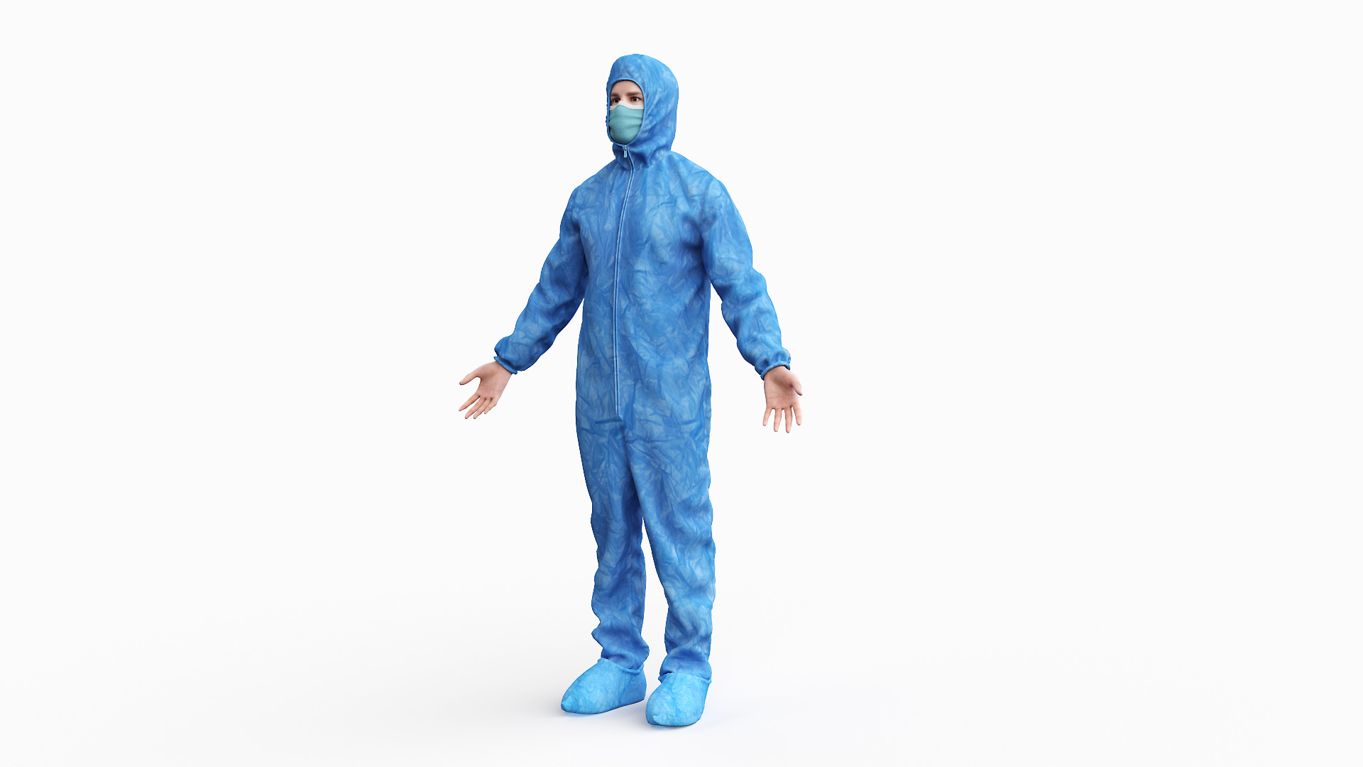 Male Full Protection Model - TurboSquid 1950252