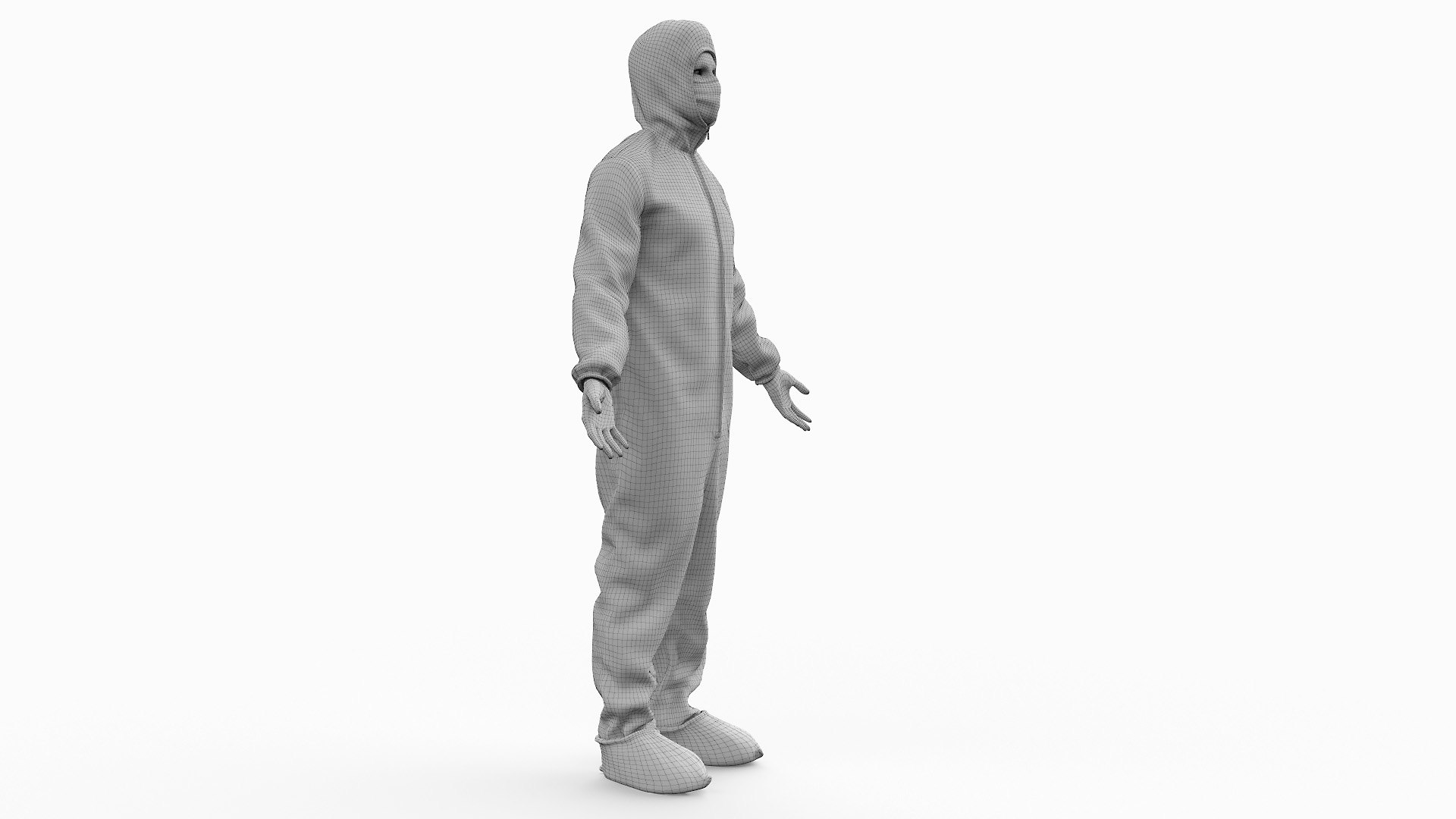 Male Full Protection Model - TurboSquid 1950252