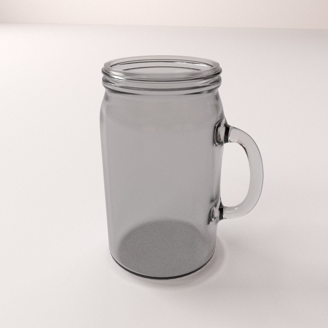 3d Mason Jar Handle
