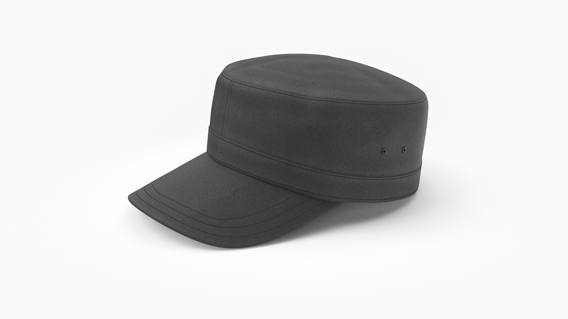 Digital Camo Military Cap 3D Model - TurboSquid 2342183