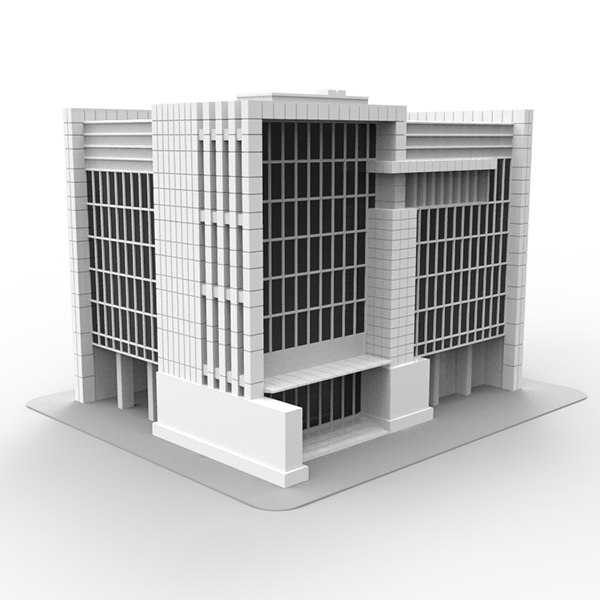 3d model skyscrapers