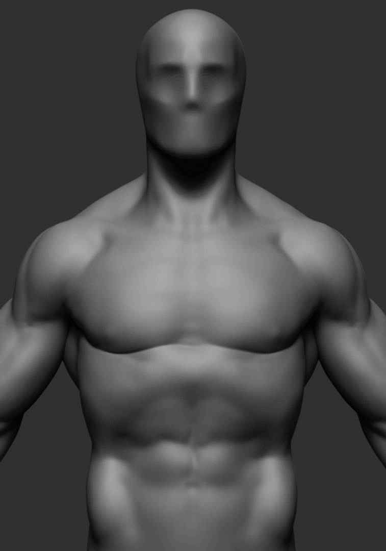 Superhero Body 3D Model - TurboSquid 1259099