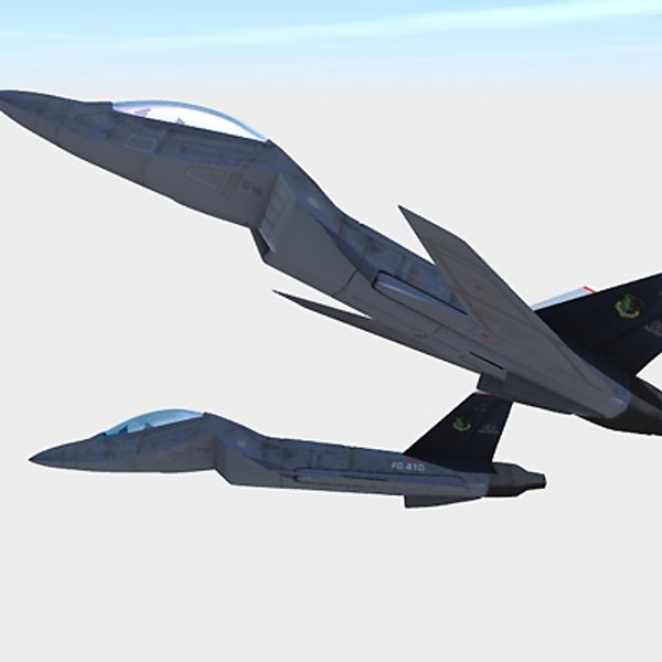 cyclone 10 planes fighter 3d obj